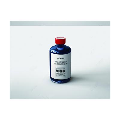China Custom CMYK Medication Warning Labels Offset Printing 100pcs MOQ for sale