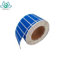 China ODM Service 8.5 X 2.2cm Pantone Color Tamper Evident Security Labels for sale