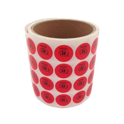 China Custom Tamper Evident Security Labels Holographic Anti Fake Stickers 50mm x 30mm for sale