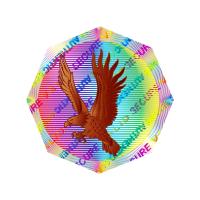 China Custom Security Hologram Sticker CMYK Color Silver Hologram ISO9001 2008 for sale
