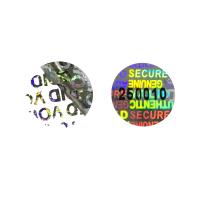 China ISO9001 Custom Holographic Security Seal Stickers Anti Fake Void Labels 2x3cm for sale