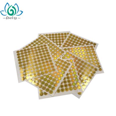 China Anti Counterfeit 3D Tamper Proof Seal Stickers Transparent Hologram 10000 pcs MOQ for sale