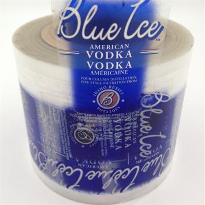 China Transparent Tamper Seal Stickers Clear Plastic For Bottle for sale