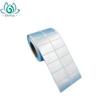 China Matte Silver Waterproof Printable Custom Tamper Seal Stickers for sale