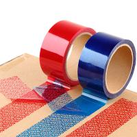 China Full Transfer Tamper Evident Void Security Packaging Tape 48mm x 100m BOPP for sale