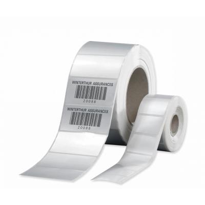China Custom Glossy Offset Printing Cosmetic Barcode Labels Self Adhesive 80gsm Paper for sale