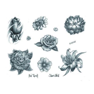 China Disposable Temporary Body Tattoo Stickers Custom Offset Printing Free Design for sale