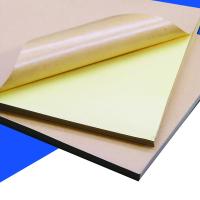 China A4 UV Printable Sticker Paper 297x210mm Blank Adhesive Label for Inkjet Laser Printer for sale