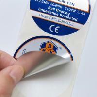 China Custom Waterproof Die Cut Stickers 60mm 40mm Glossy Self Adhesive Sticker Paper Roll for sale