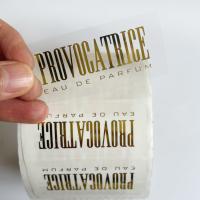 China Custom Holographic Die Cut Stickers 70mm 30mm Eco Friendly Transparent Vinyl Labels for sale