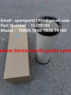 China TEREX 15270189 FILTER NHL DUMP TRUCK MINING QUARRY HAULER OFF HIGHWAY RIGID DUMP TR45 TR50 TR60 TR70 for sale