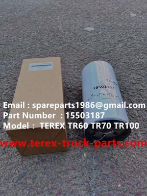 China TEREX 15503187 FILTER  SKF FAG KOYO  QUARRY NHL RIGID DUMP TRUCK TR35 TR50 TR60 TR100 3303 3305B 3307 3311 for sale