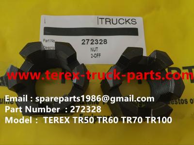 China TEREX 00272328 NUT NHL DUMP TRUCK MINING QUARRY TR45 TR50 TR60 TR70 for sale