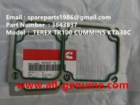 China 3643837 GASKET TEREX  DUMP TRUCK  TR50 TR60 TR100 TR70 MINING HAULER OFF HIGHWAY RIGID DUMP TRUCK MT4400AC for sale