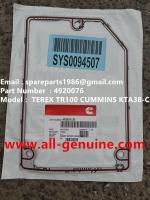 China 4920076 GASKET TEREX  DUMP TRUCK  TR50 TR60 TR100 TR70 MINING HAULER OFF HIGHWAY RIGID DUMP TRUCK MT4400AC for sale