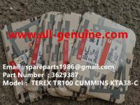 China 3629387 GASKET TEREX  DUMP TRUCK  TR50 TR60 TR100 TR70 MINING HAULER OFF HIGHWAY RIGID DUMP TRUCK MT4400AC for sale