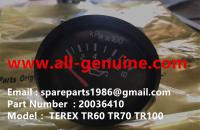 China TEREX 20036410 GAUGE NHL RIGID DUMP TRUCK TR35 TR50 TR60 TR100 3305B 3305F 3303 3307 TR45 TR70 MT4400 for sale