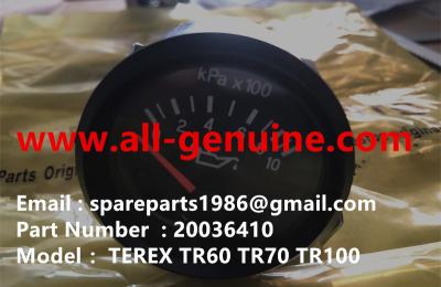 China TEREX 20036410 GAUGE NHL RIGID DUMP TRUCK TR35 TR50 TR60 TR100 3305B 3305F 3303 3307 TR45 TR70 MT4400 for sale