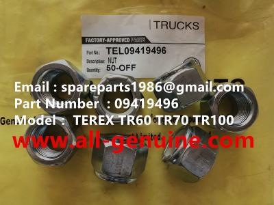 China TEREX 09419496 BOLT MINING QUARRY NHL RIGID DUMP TRUCK TR35 TR50 TR60 TR100 3303 3305B 3307 3311 for sale