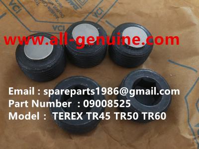 China TEREX 09008525 PLUG  TR100 TR60 REAR DRIVE SHAFT MINING NHL DUMP TRUCK for sale