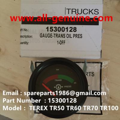 China TEREX 15300128 GAUGE OIL PRESSURE NHL DUMP TRUCK MINING QUARRY TR45 TR50 TR60 TR70 for sale