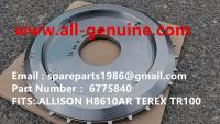 China 6775840 PLATE ALLISON PLATE 5GEB25A KOMATSU 730E 830E  TEREX UNIT RIG BUCYRUS MT4400AC MT5500 MT3600 NTE240 NTE260 for sale