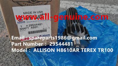 China 29544481 SHAFT TEREX DUMP TRUCK TR35 TR50 TR60 TR100 3305B 3305F 3303 3307 TR45 TR70  ALLISON UNIT RIG MT4400 for sale