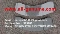 China 915785 MT4400 LINING UNIT RIG NHL DUMP TRUCK TR35 TR50 TR60 TR100 3305B 3305F 3303 3307 TR45 TR70 TEREX ALLISON for sale
