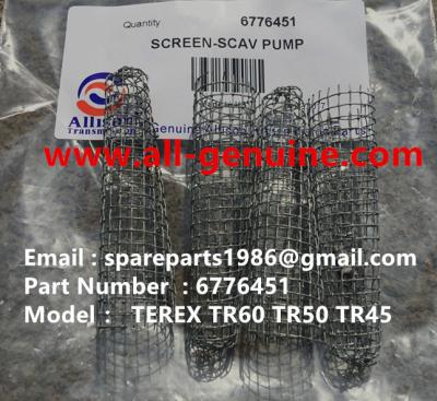 China ALLISON 6776451 SCREEN FILTER H8610AR TEREX NHL DUMP TRUCK TR35 TR50 TR60 TR100 3305B 3305F 3303 3307 TR45 TR70 MT4400 for sale