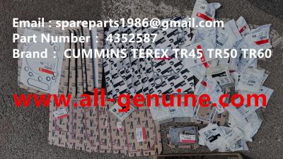 China CUMMINS 4352587 GASKETS NHL MINING DUMP TRUCK TR35 TR50 TR60 TR100 3305B 3305F 3303 3307 TR45 TR70 MT4400 for sale