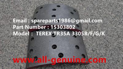 China 15303802 PAD TEREX NHL TR50 TR60 TR45 TR70 MINING DUMP TRUCK GENUINE for sale