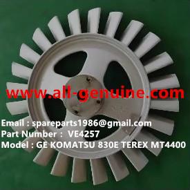 China VE4257 FAN 5GY19L6 WHEEL MOTOR GE KOMATSU 730E 830E  TEREX UNIT RIG BUCYRUS MT4400AC MT5500 MT3600 NTE240 NTE260 for sale