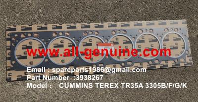 China 3938267 GASKET MINING TEREX NHL DUMP TRUCK TR35 TR50 TR60 TR100 3305B 3305F 3303 3307 TR45 TR70 MT4400 for sale