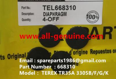 China TEREX 668310 DIAPHRAGM  MINING NHL DUMP TRUCK TR35 TR50 TR60 TR100 3305B 3305F 3303 3307 TR45 TR70 MT4400 for sale