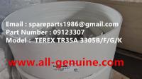 China 09123307 SPACE RING TEREX NHL RIGID DUMP TRUCK TR35 TR50 TR60 TR100 3305B 3305F 3303 3307 TR45 TR70 MT4400 for sale