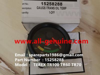 China TEREX 15258288 GAUGE TRANS OIL TEMPERATURE NHL DUMP TRUCK MINING QUARRY TR45 TR50 TR60 TR70 for sale