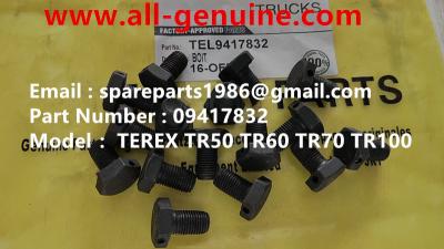 China 9417832 BOLT  TEREX NHL MINING DUMP TRUCK TR35 TR50 TR60 TR100 3305B 3305F 3303 3307 TR45 TR70 MT4400 CUMMINS for sale