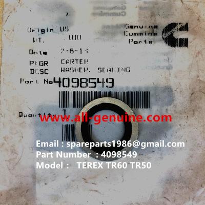 China TEREX 4098549 WASHER DUMP TRUCK NHL TR35 TR50 TR60 TR100 3305B 3305F 3303 3307 TR45 TR70 MT4400  ALLISON for sale