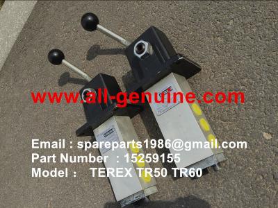 China TEREX 15259155 VALVE ASSY NHL DUMP TRUCK MINING QUARRY TR50 TR60 TR70 for sale