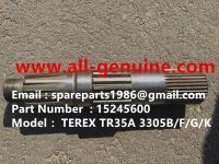 China 15245600 SHAFT TEREX NHL  ALLISON 3303 3305 3307 TR35A TR50 TR60 TR100  UNIT RIG MT3300 MT3600 MT3700 MT4400 for sale