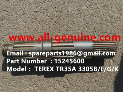 China 15245600 SHAFT TEREX NHL  ALLISON 3303 3305 3307 TR35A TR50 TR60 TR100  UNIT RIG MT3300 MT3600 MT3700 MT4400 for sale