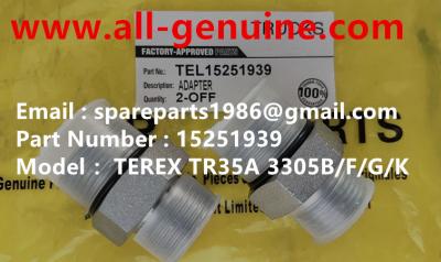 China 15251939 ADAPTER TEREX RIGID DUMP TRUCK ALARM 3305 3303 3307 3304 TR35 TR50 TR60 TR100 MT4400 UNIT RIG ALLISON for sale