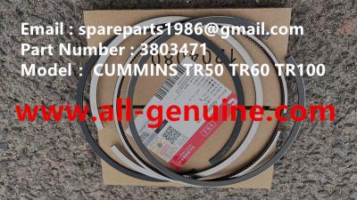 China 3803471 PISTON RING SET CUMMINS TEREX TR100 MINING RIGID DUMP TRUCK OFF HIGHWAY TRUCK GENUINE PARTS for sale