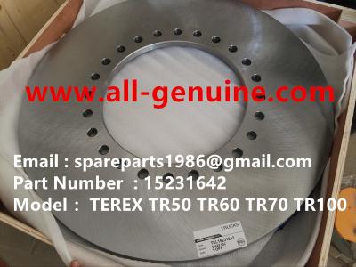 China TEREX 15231642 BRAKE DISC OFF HIGHWAY  NHL MINING DUMP TRUCK TR35 TR50 TR60 TR100 3305B 3305F 3303 3307 TR45 TR70 MT4400 for sale