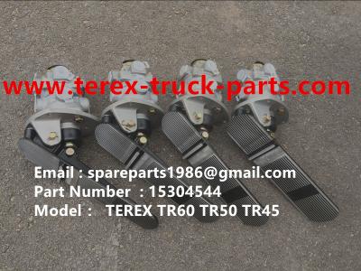 China TEREX 15304544 PEDAL BRAKE VALVE  NHL RIGID DUMP TRUCK TR35 TR50 TR60 TR100 3305B 3305F 3303 3307 TR45 TR70 MT4400 for sale