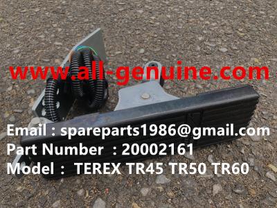 China TEREX 20002161 ACCELARATOR MINING NHL DUMP TRUCK TR35 TR50 TR60 TR100 3305B 3305F 3303 3307 TR45 TR70 MT4400 for sale