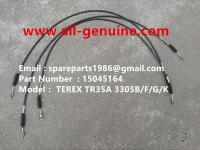 China TEREX 15045164 THROTTLE CALBLE TR35A 3305 3307 3311 MINING DUMP TRUCK GENUINE PARTS for sale