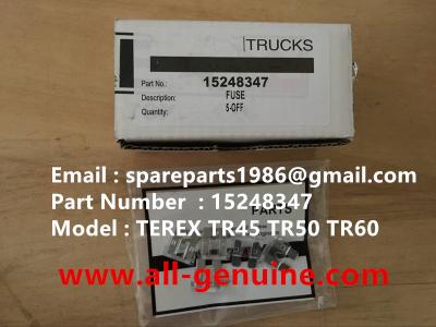 China TEREX 15248347 FUSE 25A NHL DUMP TRUCK MINING QUARRY TR50 TR60 TR70 for sale