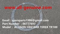 China 6777693 GASKET ALLISON TEREX DUMP TRUCK  TA40 TR50 TR60 TR70 TR100A MT4400 MT3600 MT3700 MT5500 GE NTE240 NTE260 for sale