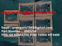 China 2005236 CARD FITS GE TEREX UNIT RIG BUCYRUS  MT4400AC MT5500 MT3600 NTE240 NTE260 NHL DUMP TRUCK HAULER MINING for sale